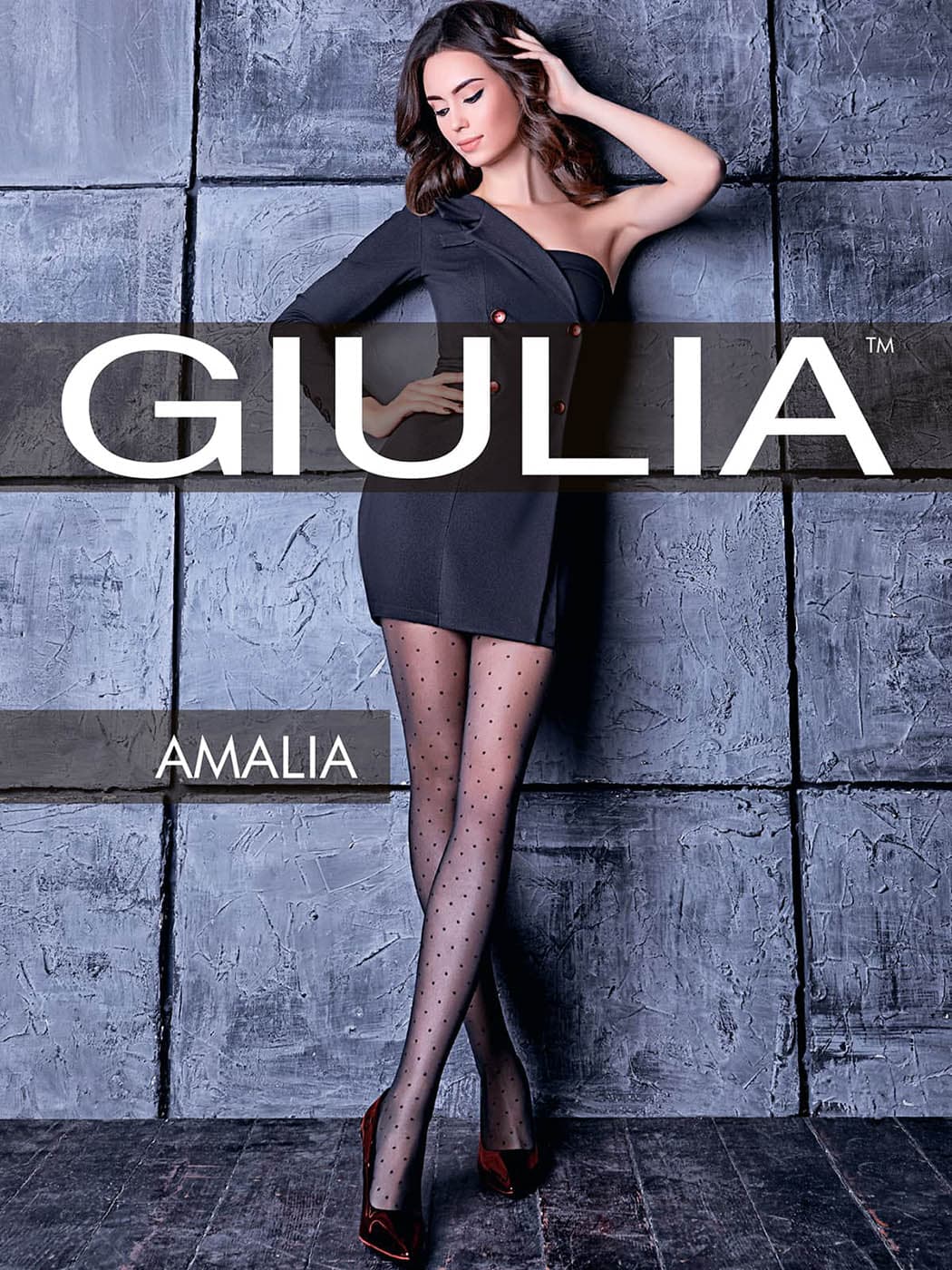 Купить колготки Giulia AMALIA 01 в магазин Мир Чулок.РУ